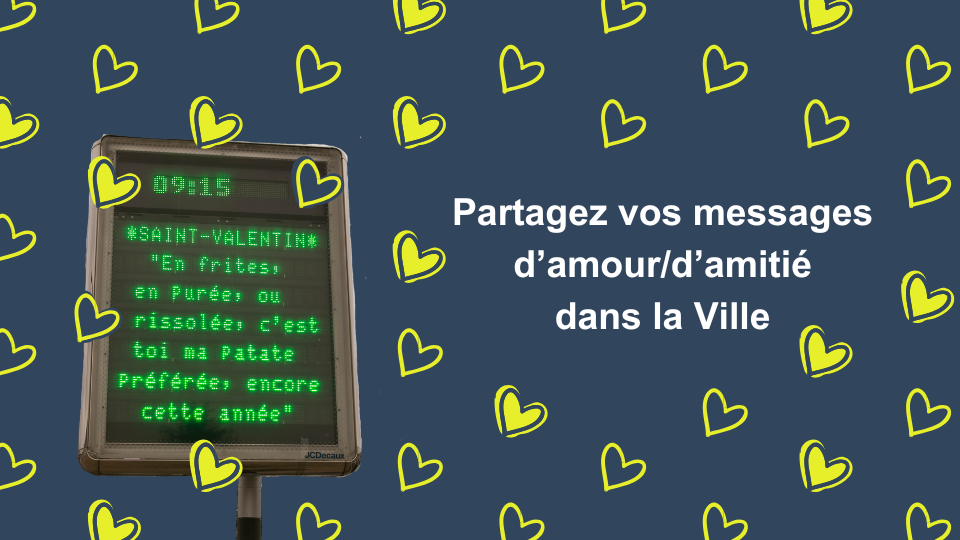 Saint-Valentin 2025 : Partagez vos messages d'amour/d'amitié dans la Ville ! | Hérouville Saint ...